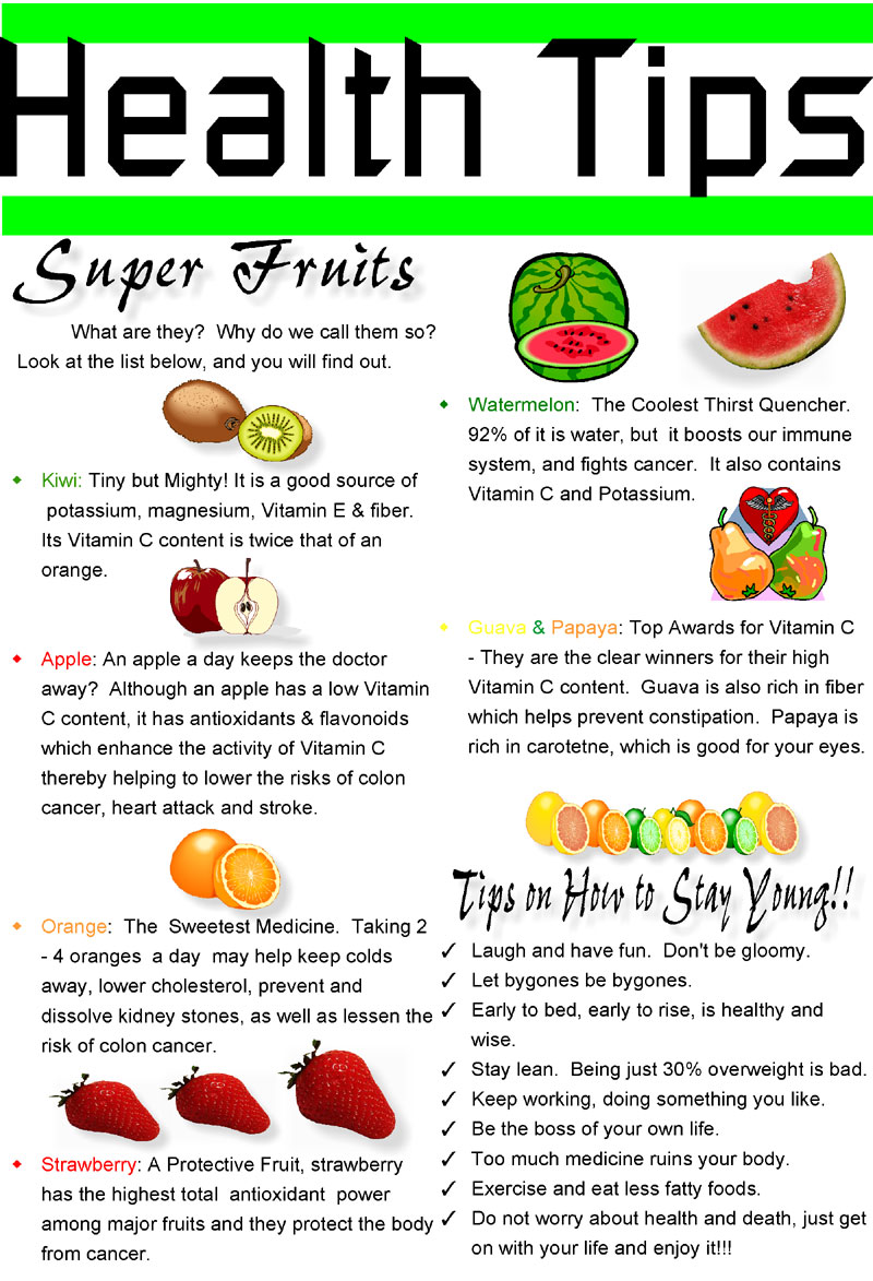 Foodie Funda: How super fruits helps us to stay young??